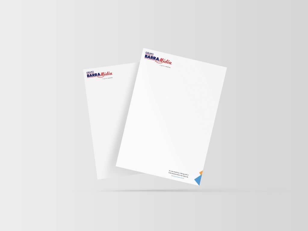 Papel Timbrado | Gráfica Barra Mídia