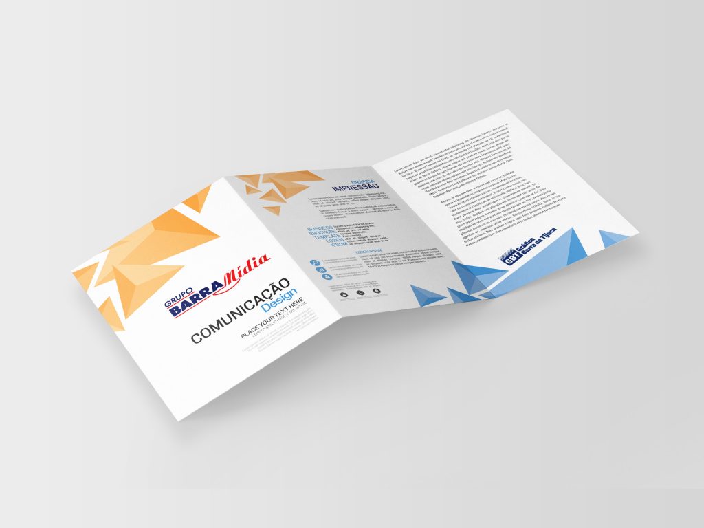 Folder | Gráfica Barra Mídia