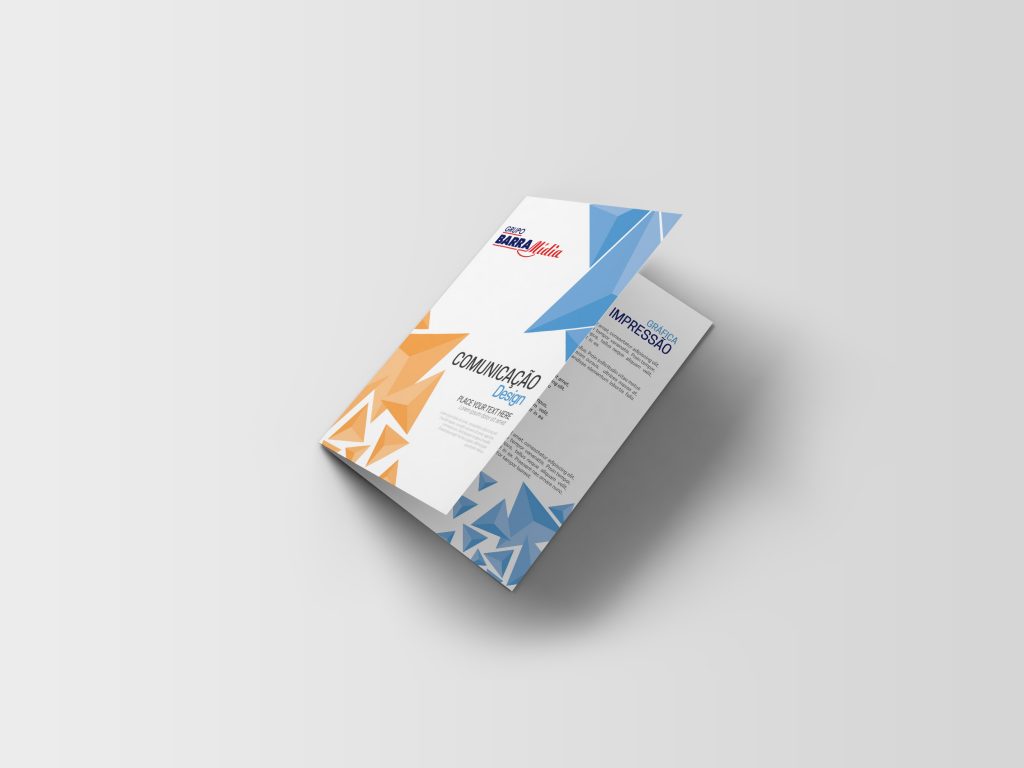 Folder | Gráfica Barra Mídia