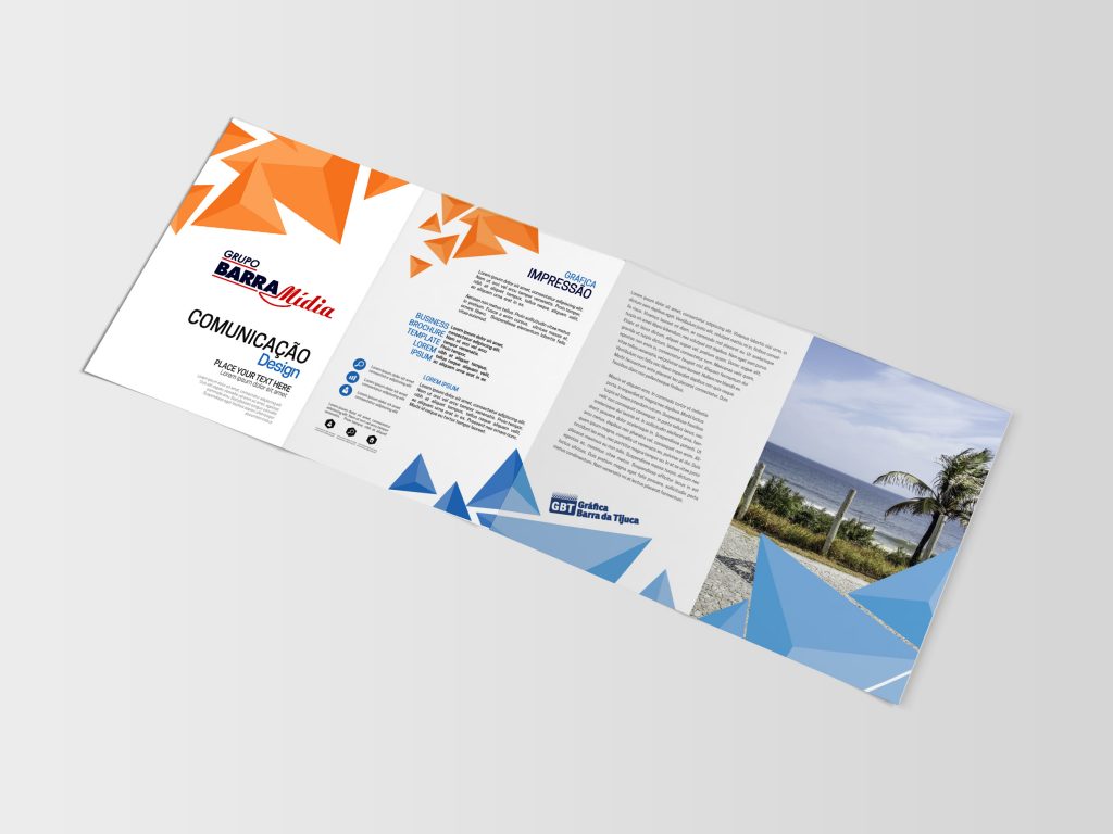 Folder | Gráfica Barra Mídia