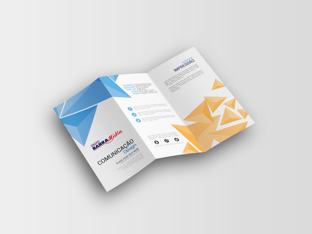 Folder | Gráfica Barra Mídia